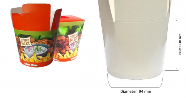 28 oz NOODLE & SHAWARMA BOX - OZELU87